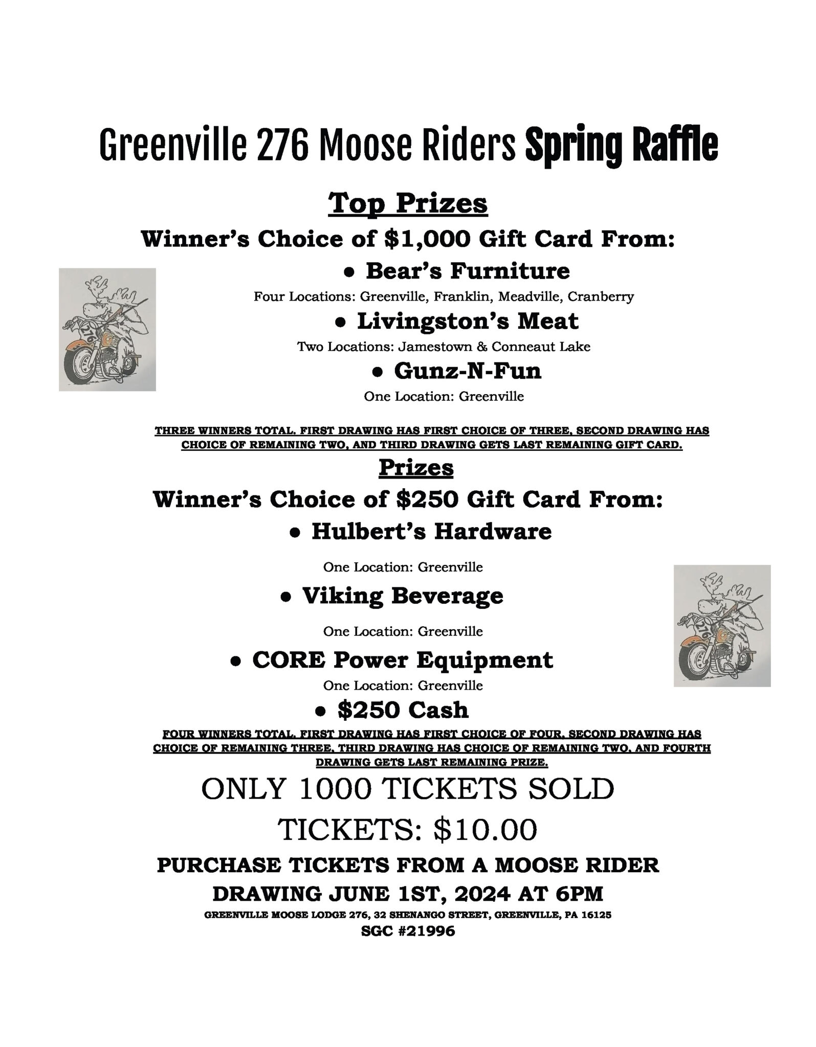 Moose Riders – Pennsylvania Moose Association