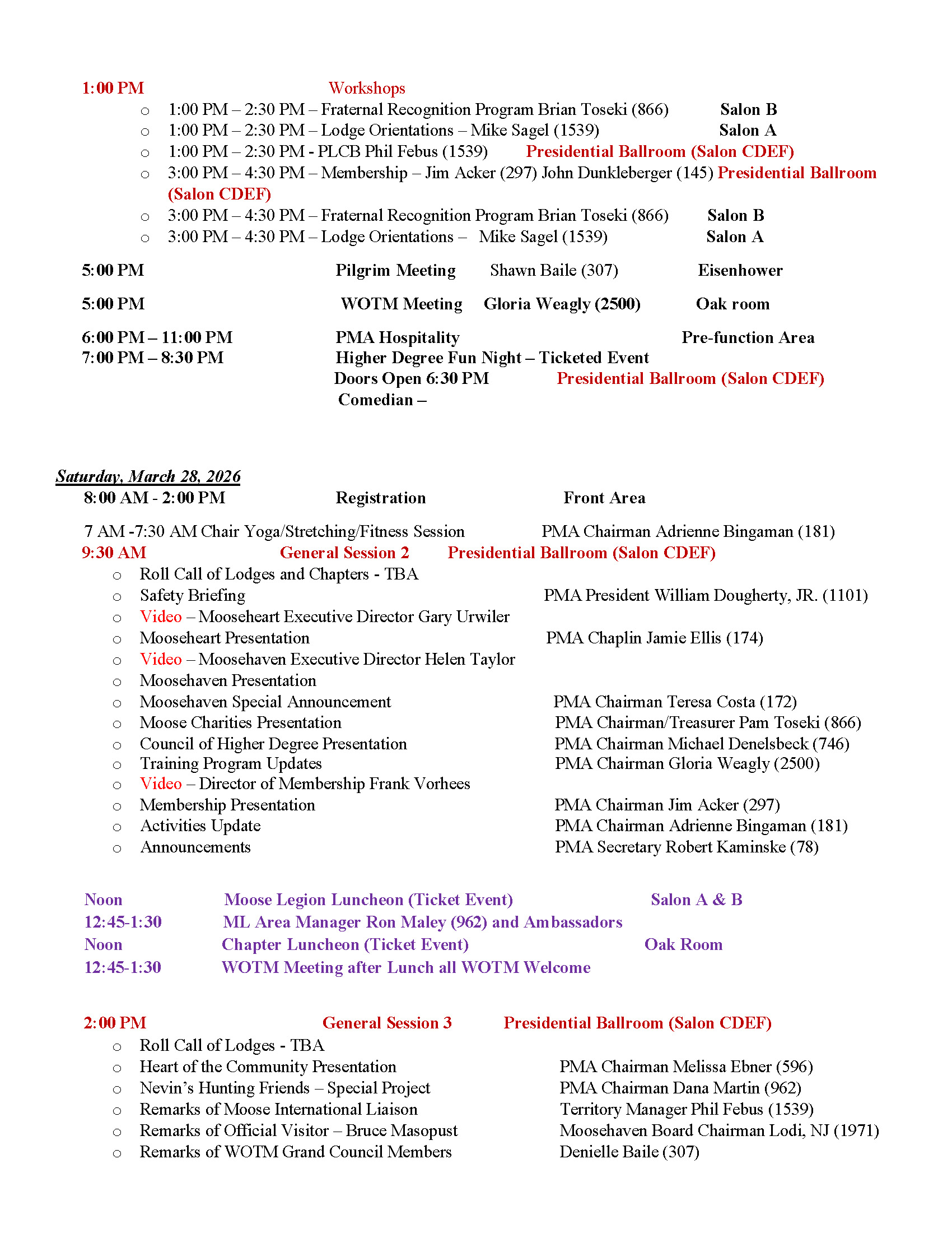 Conference – Convention