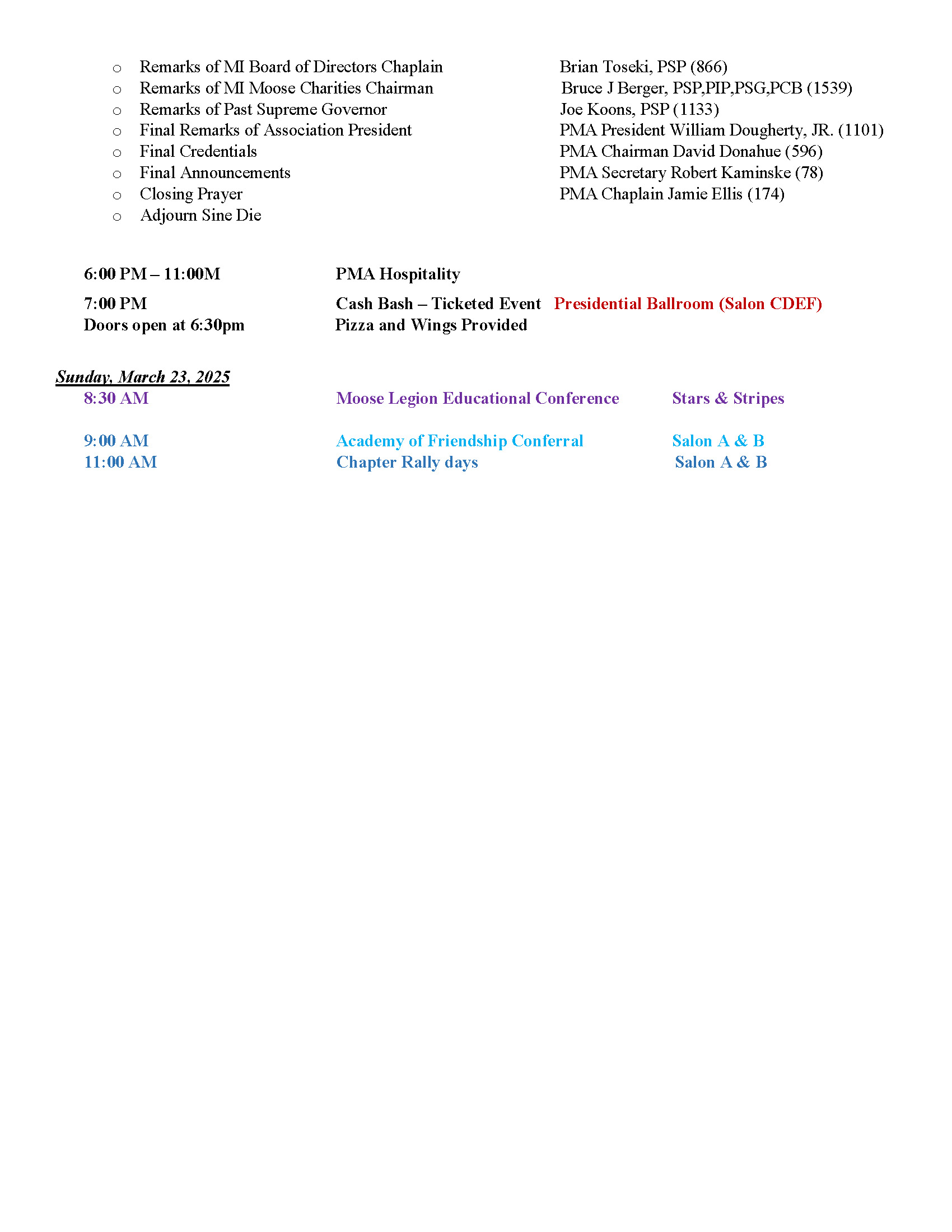 Conference – Convention